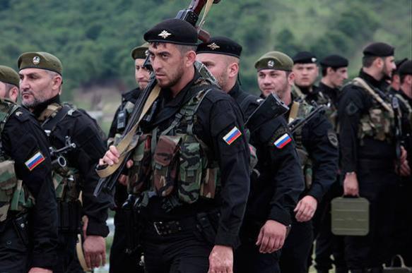 Chechen special forces go to Syria