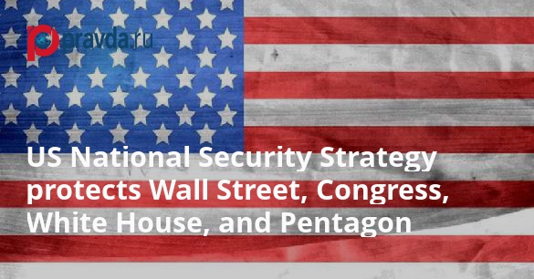 US National Security Strategy protects Wall Street, Congress, White ...